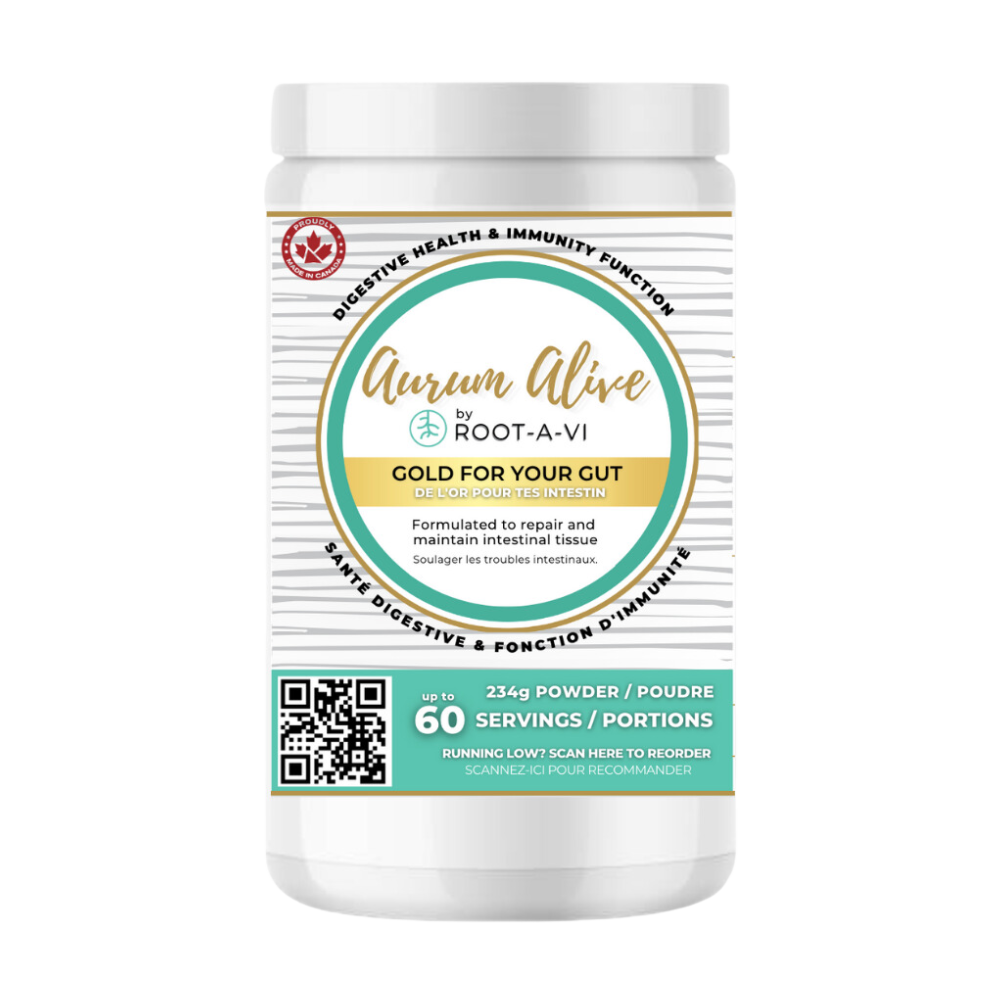 Aurum Alive - GOLD FOR YOUR GUT! – Root-A-Vi